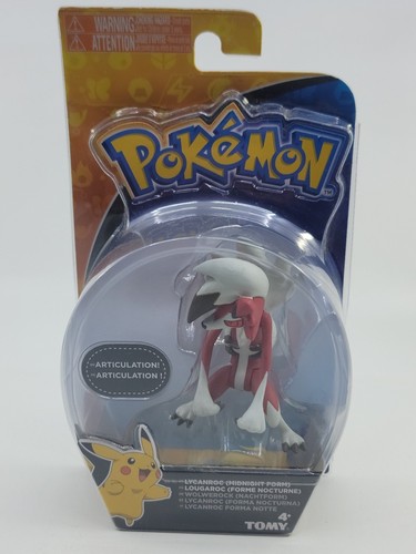 Pokemon LYCANROC Midnight Form Tomy Action Figure NEW NIB 2017 Sealed ...