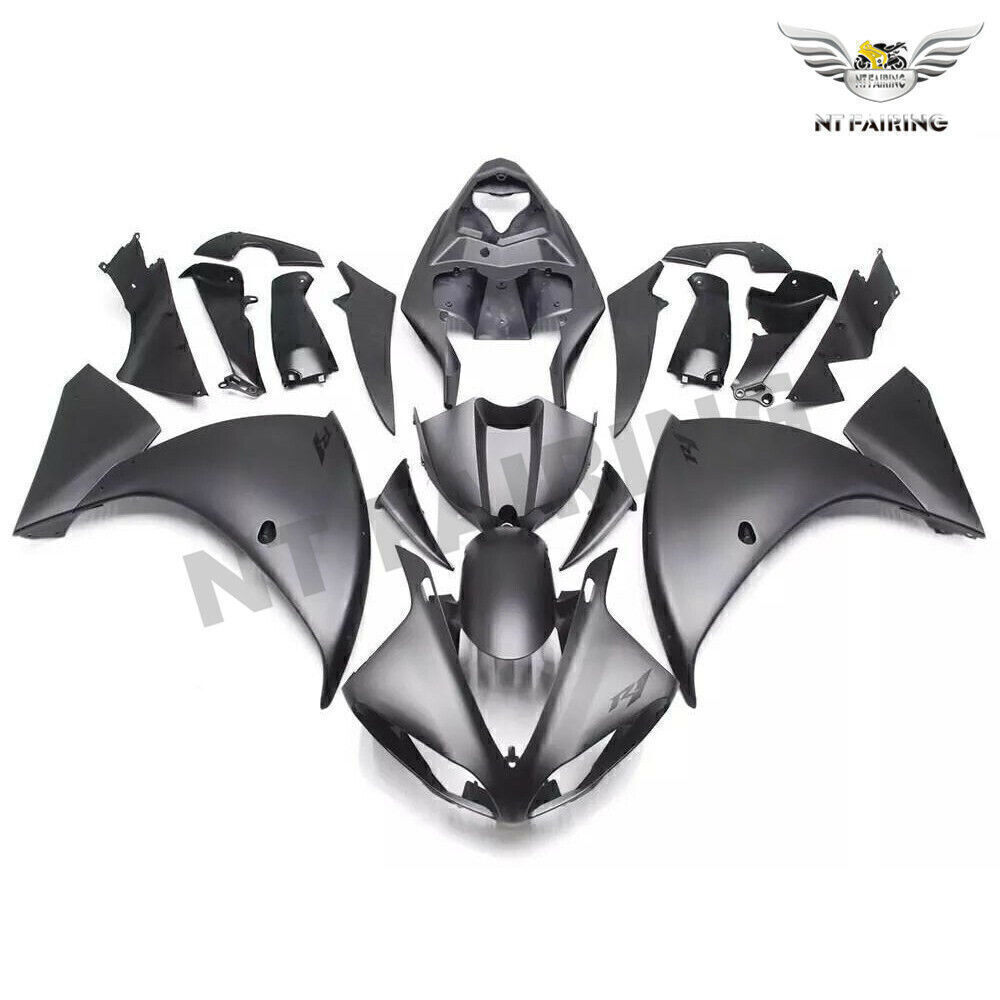 FT Injection Molding Matte Grey Fairing Kit Fit for Yamaha YZF R1 2009 ...