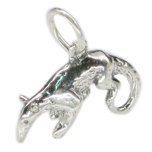 Anteater sterling silver charm .925 x 1 Tamandua Ant Eater Anteaters ...