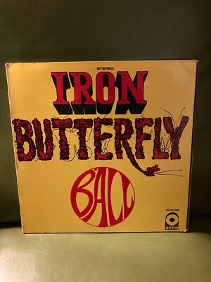 Iron Butterfly BALL LP Vinyl Record Album ATCO GATEFOLD 1969 VG+ ...