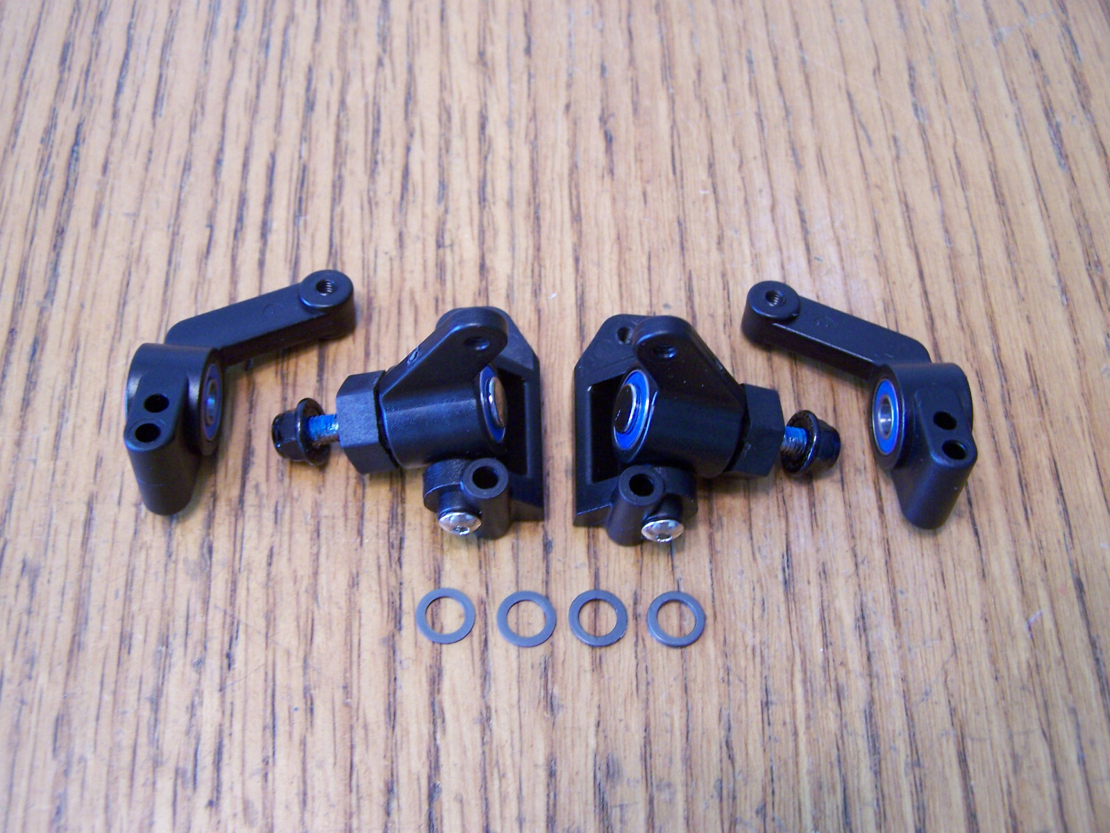 Traxxas Drag Slash Steering Knuckles Caster Blocks Axle Carriers Hubs ...
