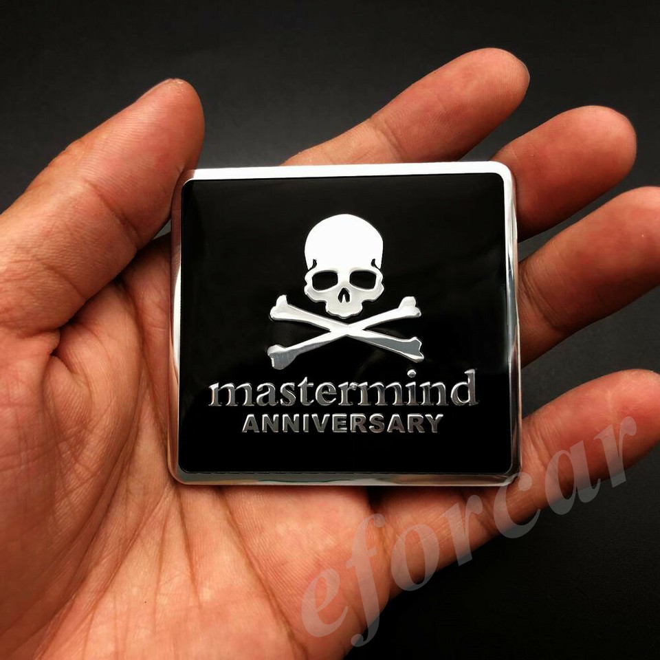 6pcs Skull Skeleton Car Emblem Badge Motorcycle Gas Tank Sticker ...