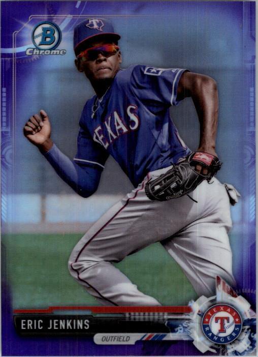 2017 Bowman - Chrome Prospects Eric Jenkins #BCP19 Purple Refractor ...