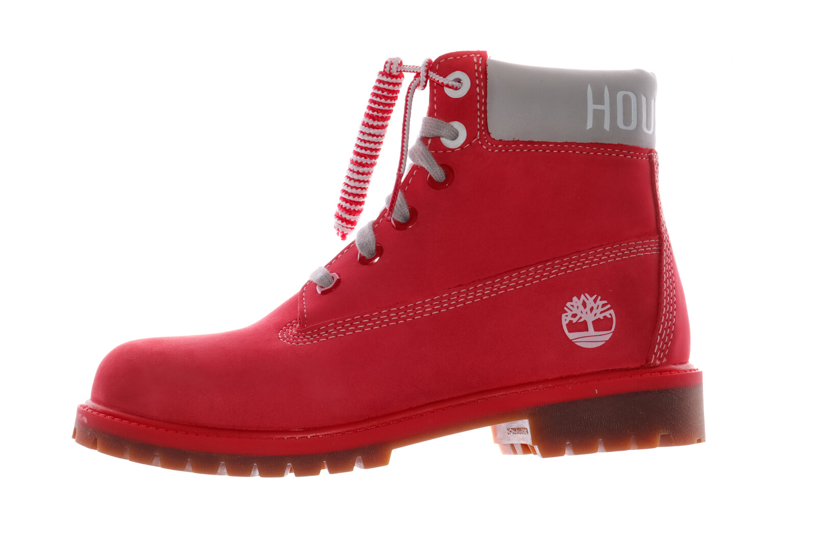 Timberland Premium Boot Medium Red Nubuck Size 5.5 Women's Houston ...