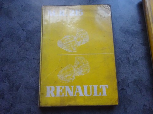 Manual Repair Renault Mr 215 Transmissions Auto. Types | eBay Australia