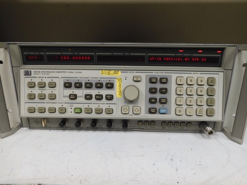 HP/Agilent - 8341B Synthesized Sweeper - 10MHZ-20GHZ LIMITED ...
