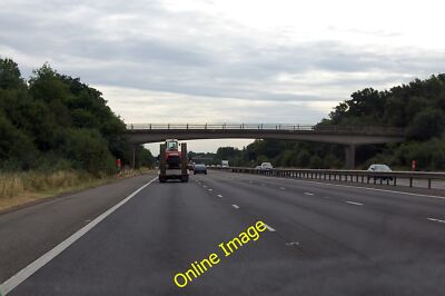Photo 6x4 M3 footbridge Southwood/SU8455 Near junction 4a. c2013 | eBay UK