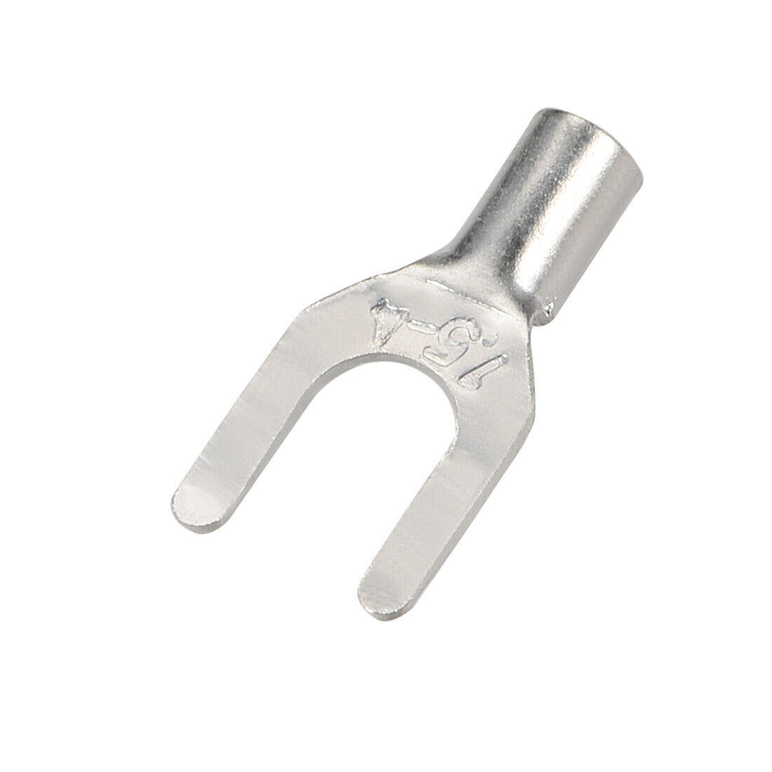 1000Pcs UT1.5-4 Non-Insulated U-Type Brass Crimp Terminals Wire ...