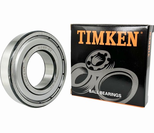 2PACK TIMKEN 6206-2RS 30X62X16MM Double Rubber Seal Bearings USA Brand ...