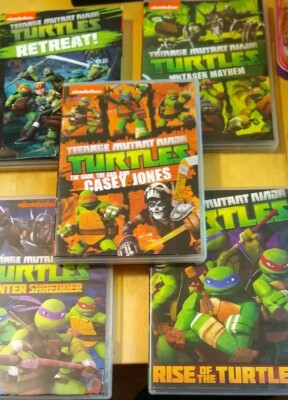 Teenage Mutant Ninja Turtles DVDs *SET* Of Five! TMNT Set Wow! | eBay