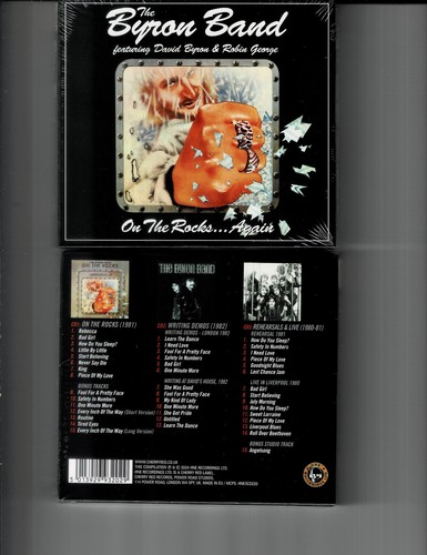 BYRON BAND -ON THE ROCKS..AGAIN (3CD 2024) NEW*43 TRACKS*URIAH HEEP*IN ...