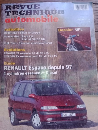 revue technique automobile RTA RENAULT Espace depuis 97 4 cyl ess et ...