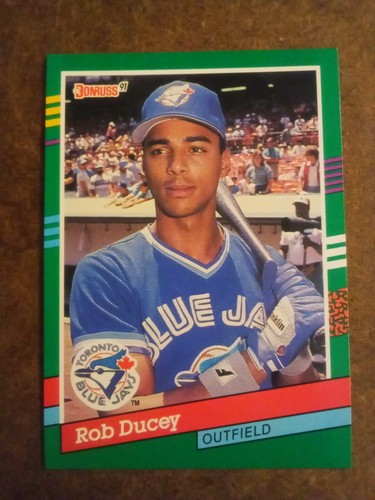 Rob Ducey 705 Donruss 91 MLB Baseball Trading Card | eBay