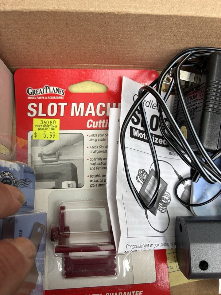 Great Planes Slot Machine W Extras For Balsa R/c Airplane Kit | eBay