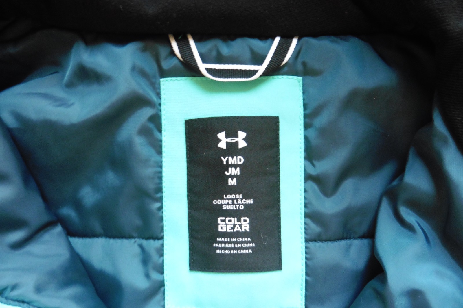 Under Armour Orabelle Ski Snow Fur Trim Hooded Jacket Little Girls M 10 ...