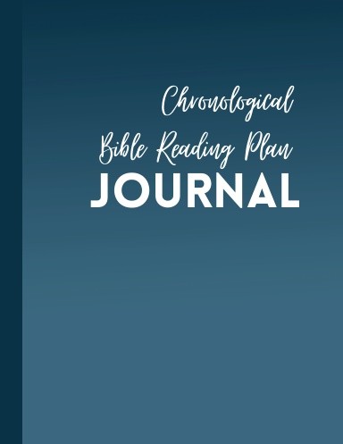Chronological Bible Reading Plan Journal | eBay