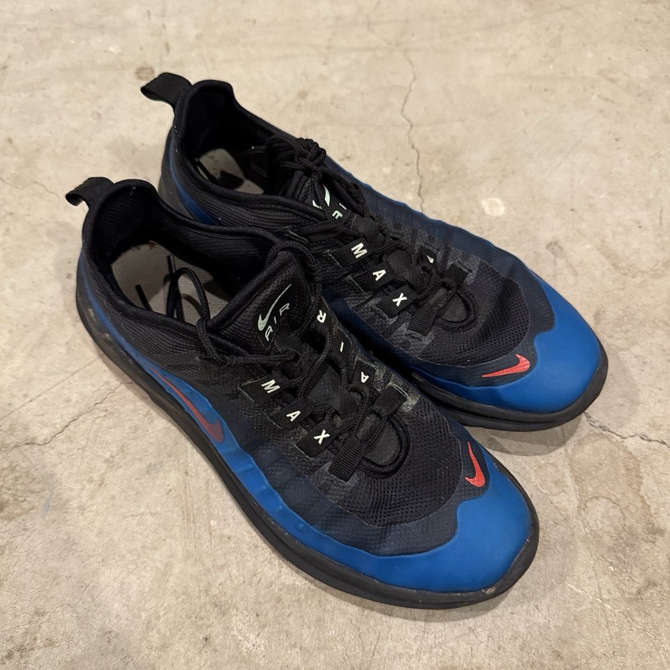Nike Air Max Axis Shoes Mens Size 7Y Black Blue Red CZ8680-001 Athletic ...