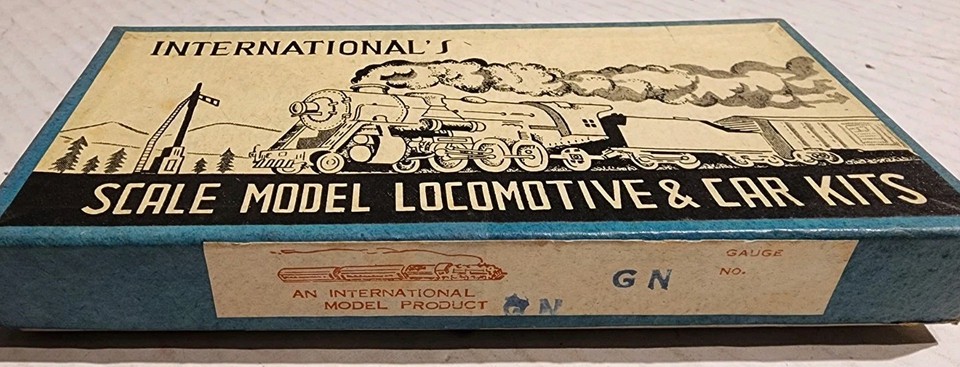 Scale Models HO Scale Box Car Kit Great Northern #10094 | eBay
