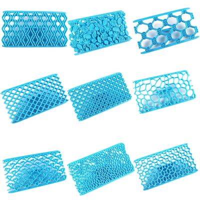 Cake Embossing Plastic Stencil Moulds - Pastry Cutter Tools Fondant ...
