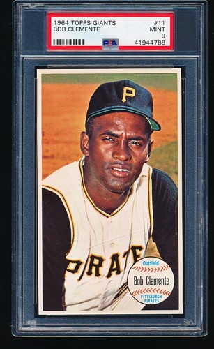 1964 Topps Giants ROBERTO CLEMENTE #11 PSA 9 | eBay