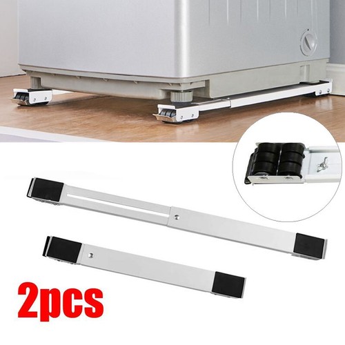 2 Pack Washing Machine Tumble Dryer Appliance Rollers Trolley Heavy ...