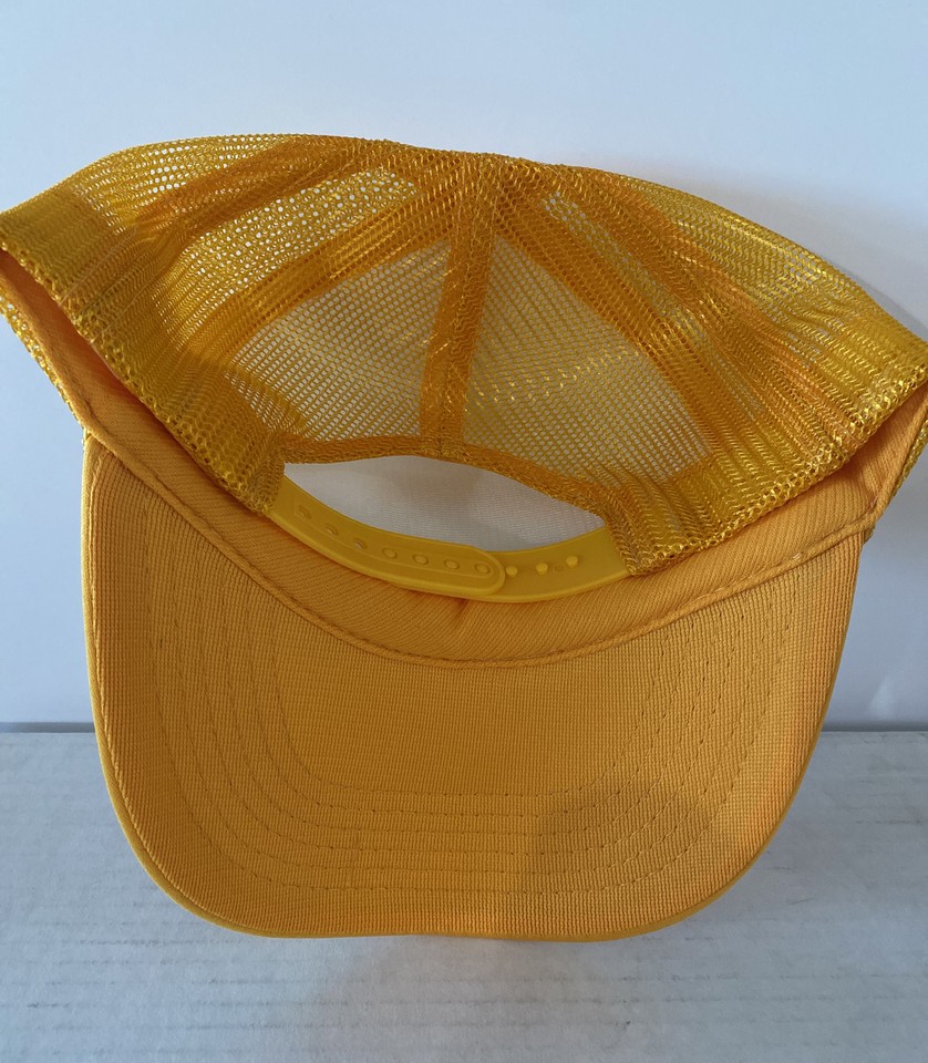 Vintage Camel Racing Hat Trucker Hat Racing snapback Yellow Unworn ...