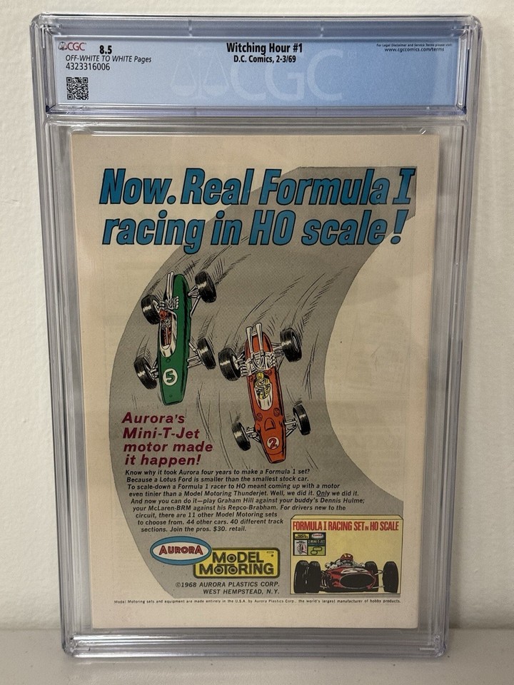 Witching Hour #1 Nick Cardy ADAMS Toth 1969 1st Mordred Mildred Cynthia ...