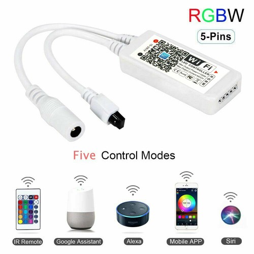 Magic Home 5-28V Wireless WiFi LED Controller RGBW Led strip Remote E2 ...
