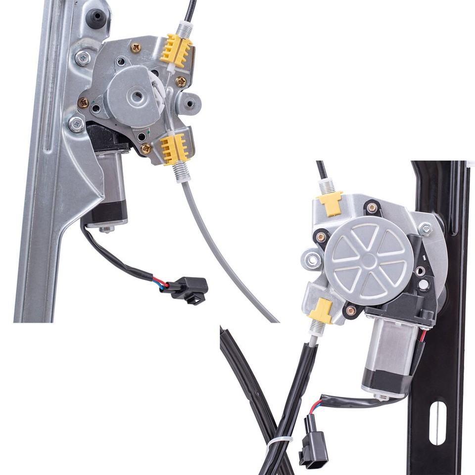 Power Window Regulators with Motor for 2007-2014 Various Models Crew ...