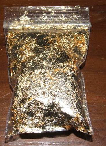 2 Grams Gold Leaf Flake - Huge Beautiful Flakes - Best Anywhere | eBay