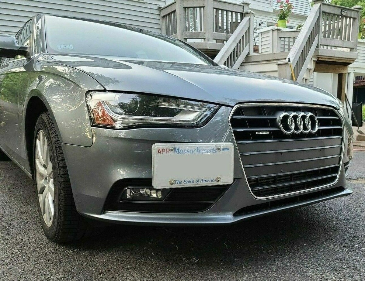 Audi Quattro Front License Plate Audi Quattro Black License Plate