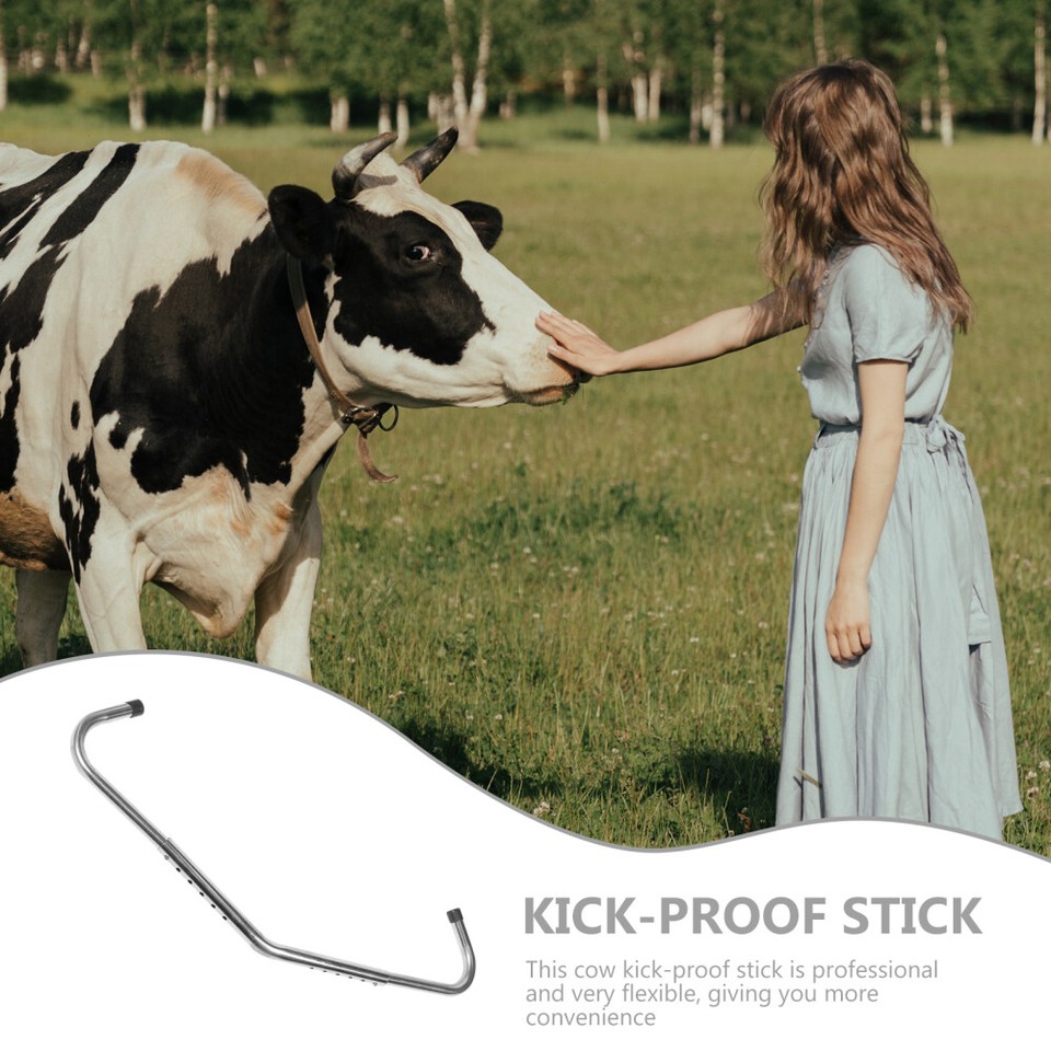 Stainless Steel Anti-kick Thick Stick Metal Anti-kicking Device Cow ...