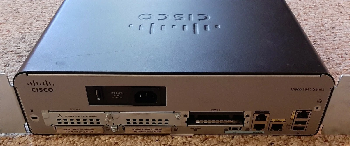 Cisco 1941 Router Manual