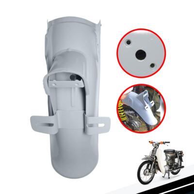 REAR FENDER MUDGUARD GREY STEP THRU FOR HONDA C50 C65 C70 C90 PASSPORT ...