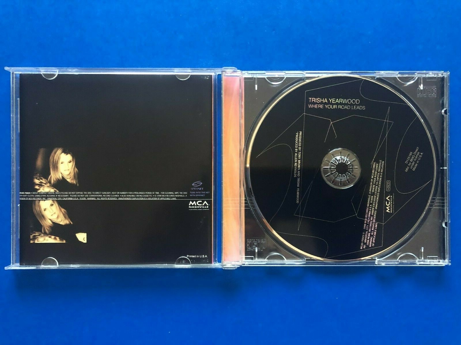 Trisha Yearwood CD Where Your Road Leads Country 1998 MCA Records ...