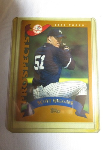 2002 Topps Scott Wiggins RC Rookie Yankees #314 | eBay