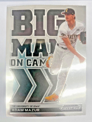 2022 Prizm Draft Picks Baseball Big Man on Campus #BMC-AM Adam Mazur | eBay
