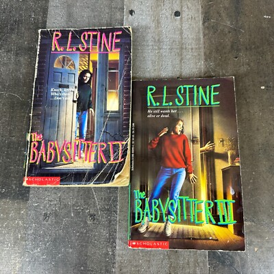 RL Stine The Babysitter Books II-III 1st Edition 2 and 3 Vintage ...