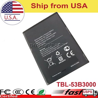 TBL-53B3000 New Rechargeable 3000mAh Battery for TP-LINK Wifi Router ...