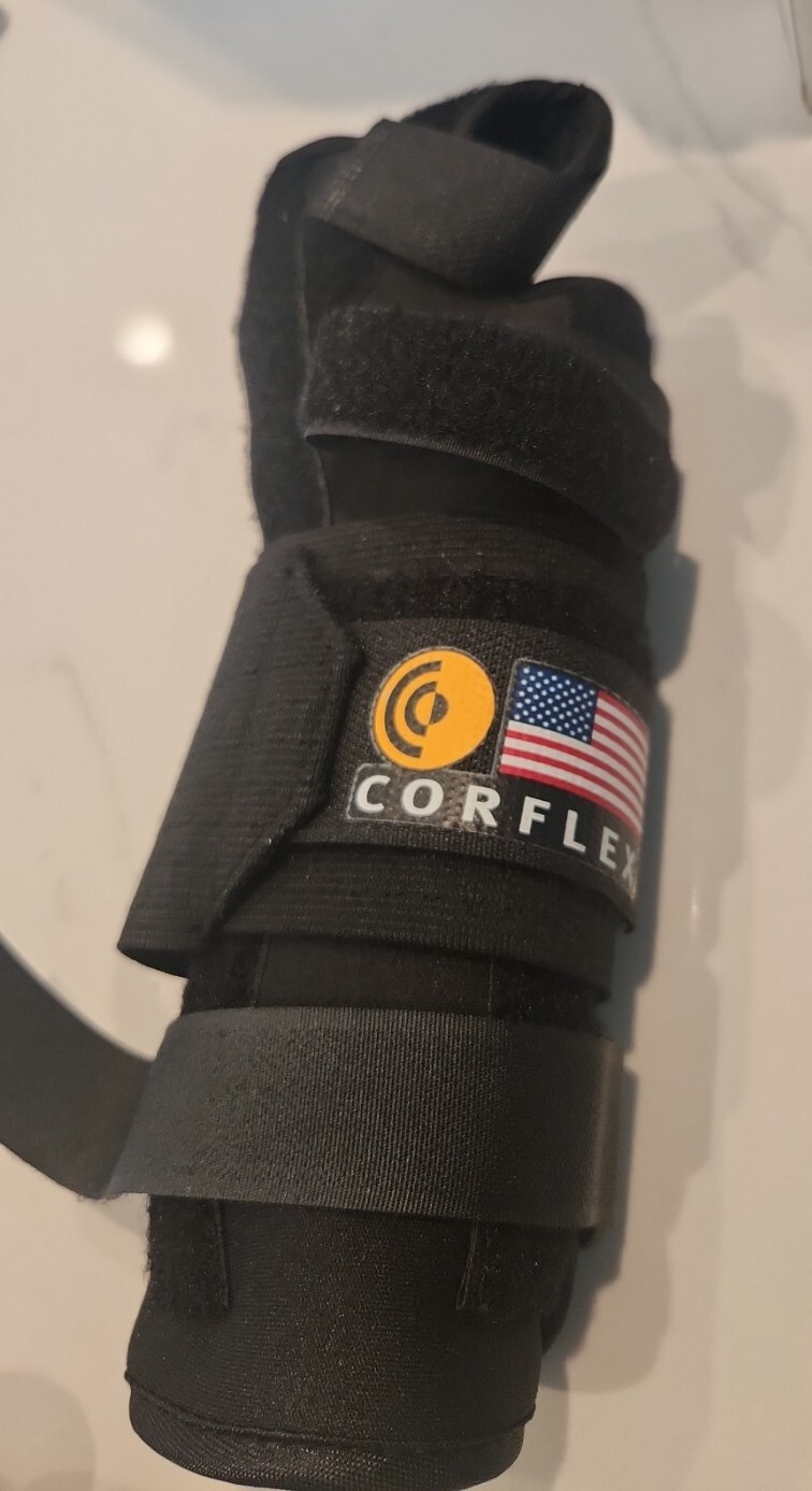 Corflex Wrist Brace Thumb Spica Splint Wrist & Thumb Immobilizer Medium ...