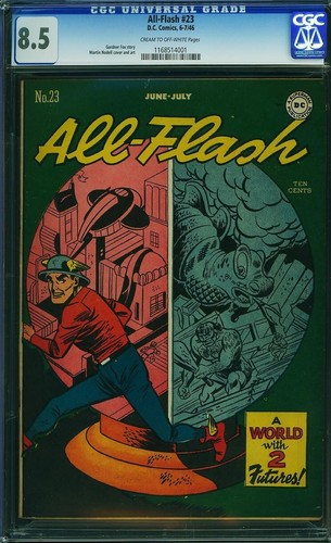 ALL-FLASH COMICS #23 CGC 8.5 VFN+ High Grade Copy Golden Age | eBay