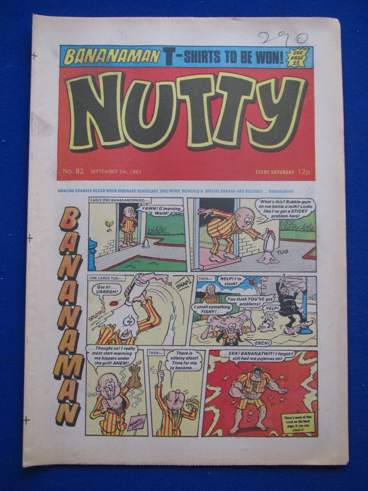 NUTTY Comic : 1980 - 1985 - Choose which issues you need !... Bananaman ...