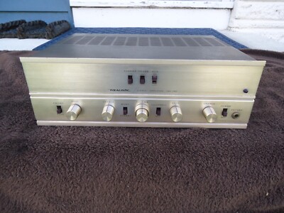 SAF 24D REALISTIC STEREO INTEGRATED ECL82 TUBE AMPLIFIER SHOWN AT FULL ...