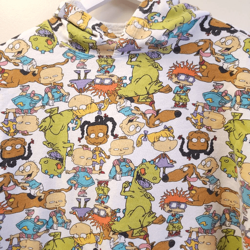 Nickelodeon Rugrats Hoodie Large Long Sleeve Sweatshi… - Gem