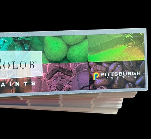 Paint Sample Fan Deck Pittsburgh Paints The Voice of Color Portable ...