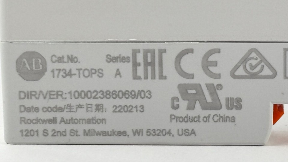 Allen-Bradley 1734-IV8 POINT I/O 8pt 24VDC Digital Input Module | eBay