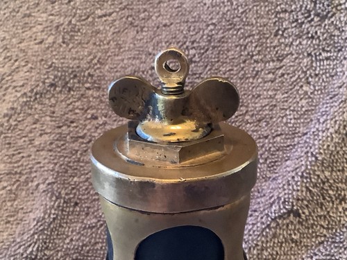 Antique NEVER FAIL NO 3 Brass ROD OILER Hit Miss Gas Engine Motor ...