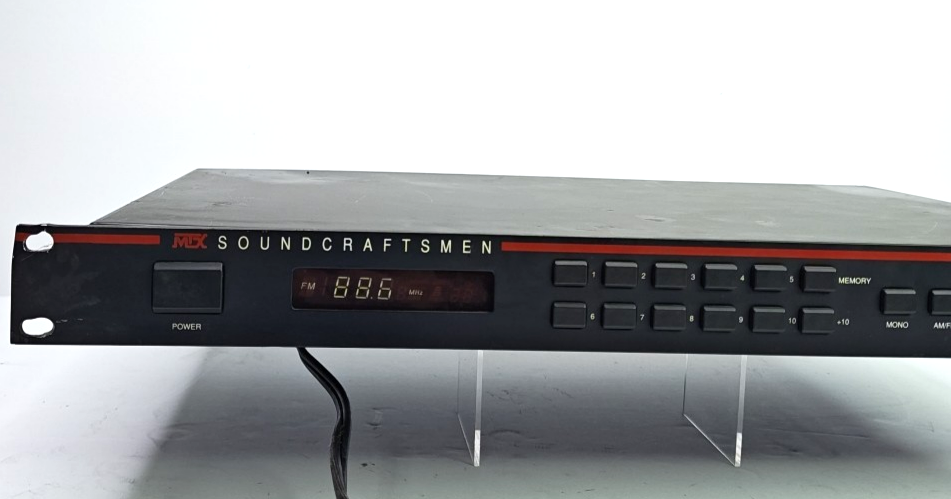 Soundcraftsmen AM /FM Rack Tuner T100 Pro VINTAGE Tested Working | eBay