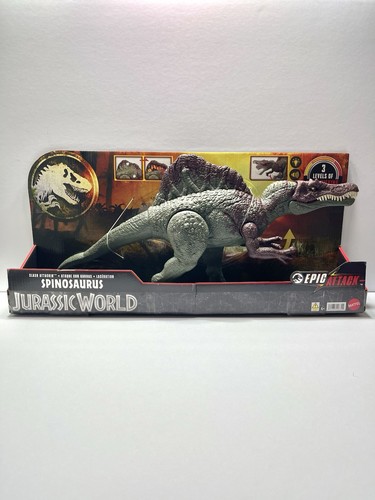 Jurassic World Epic Attack Slash Attackin Spinosaurus Dinosaur | eBay