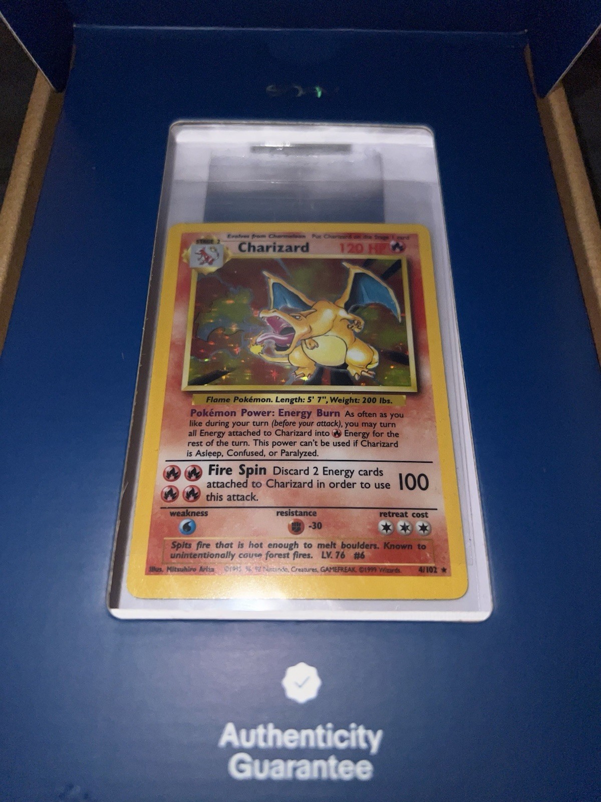 Charizard 1999 Pokemon Game #4 Unlimited Holo Price Guide - Sports Card ...